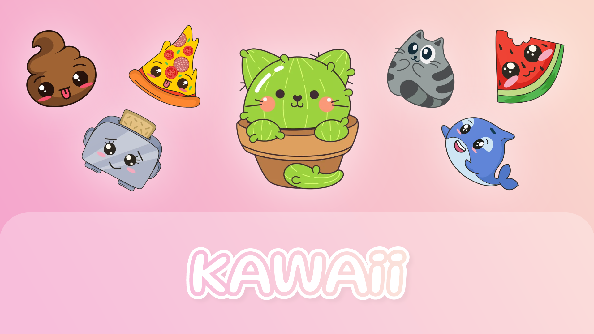 Kawaii Cursor Trails - Custom Cursor Trail Collection